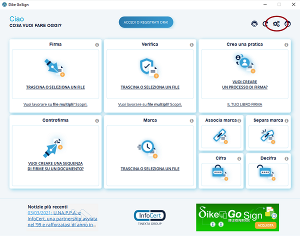 Dike GoSign - configurazione e procedura di firma | Università di Padova